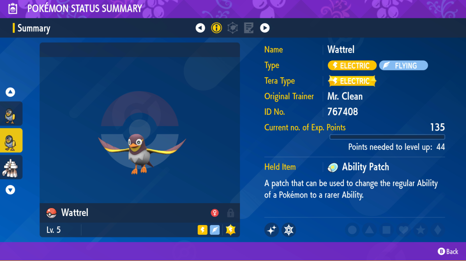 6IV 🌟SHINY🌟 WATTREL POKEMON SCARLET & VIOLET SHINY/NON-SHINY EV'D ...