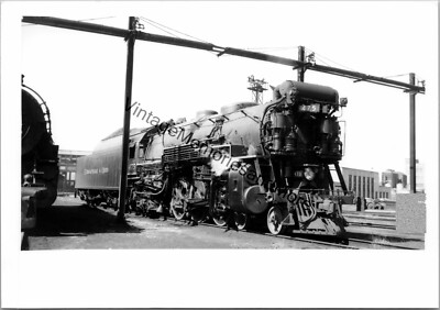 Vitg Chesapeake & Ohio Railroad C & O 475 Steam Locomotive Real Photo ...