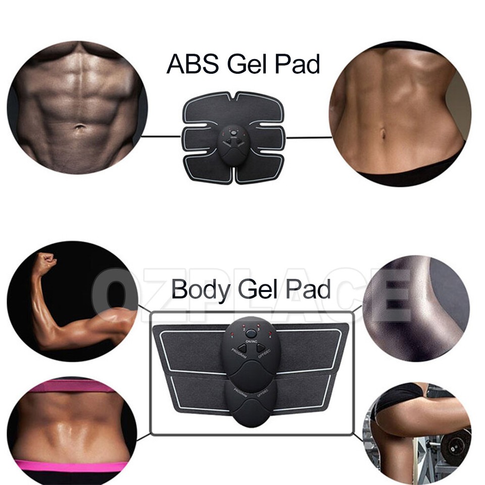 Ultimate ABS Muscle Trainer Stimulator Gear Body Fit Training Home ...