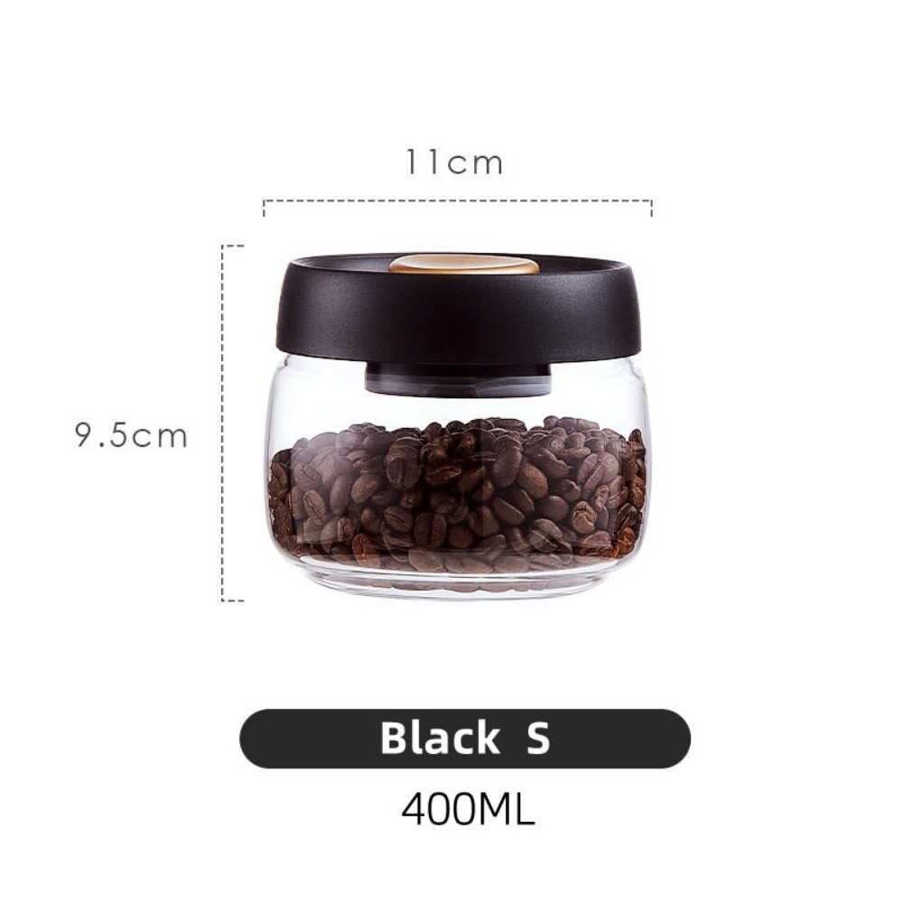 Coffee Beans Can Grains Container Glass Bottle Storage Tank Storage ...