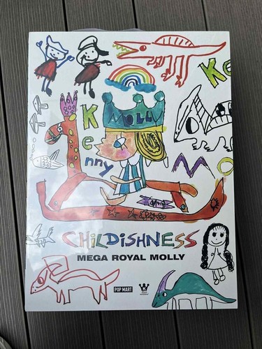 POP MART MEGA ROYAL MOLLY 400% Childishness JAPAN COLLECTION ORIGINAL ...