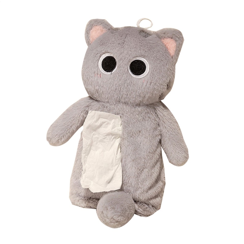 1pc Plush Animal Pencil Case Or Paper Set Plush Cartoon Animal Pouch ...