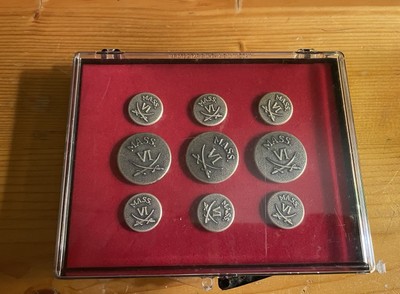 Reproduction? Military Buttons (set of 9) Mass.? REDUCED! Free Shipping ...