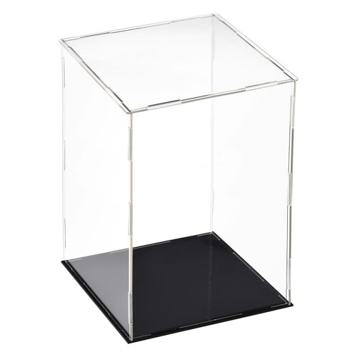 Acrylic Clear Display Case Box Dustproof Protection Showcase 20x20x30cm ...