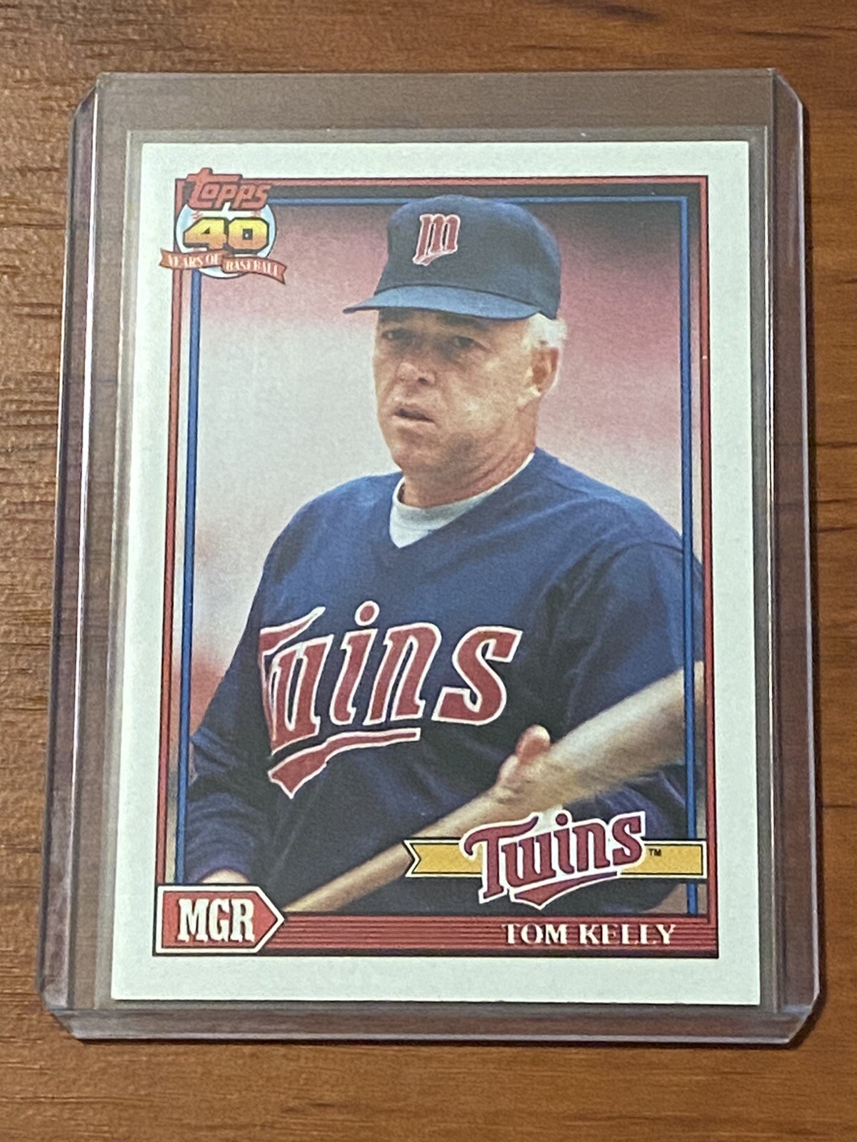 1991 Topps - Team Leaders #201 Tom Kelly, Tom Kelly for sale online | eBay