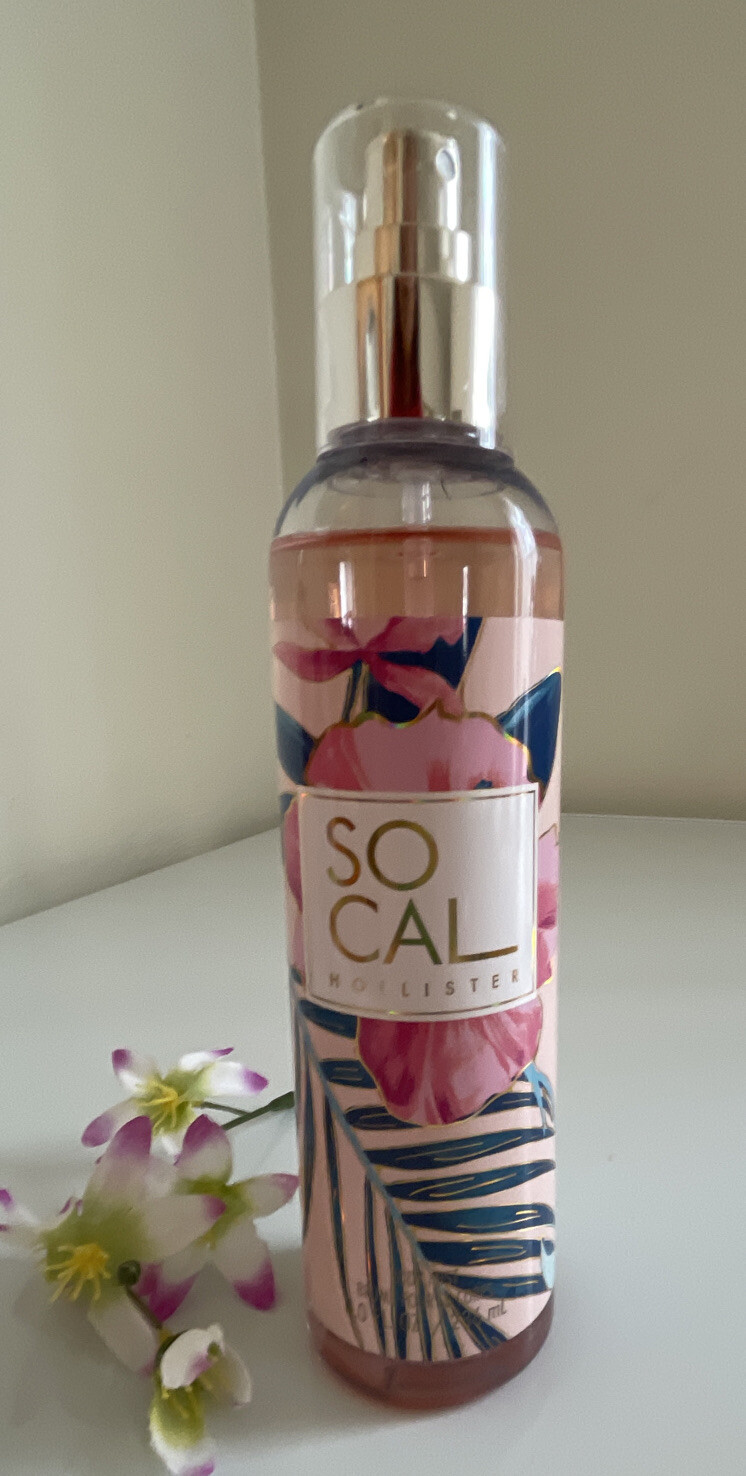 HOLLISTER SOCAL So Cal BODY MIST SPRAY Splash FOR WOMEN 8.0 Oz / 236 ml ...