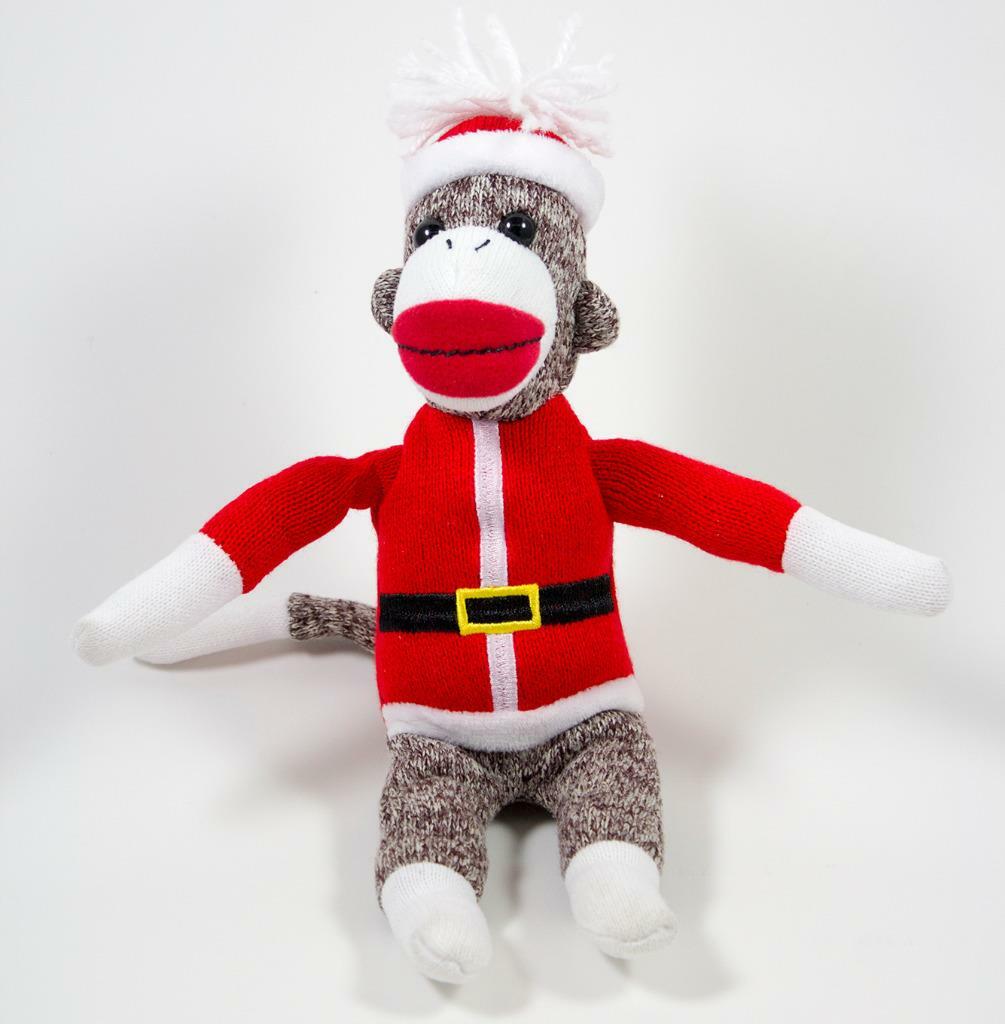 Santa Sock Monkey
