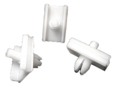 20x Clips For BMW E34 520i 525i 530i Door Body Exterior Moulding White ...