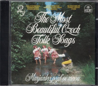 The Most Beautiful Czech Folk Songs : Marjanko Pojd Se Mnou Audio CD | eBay