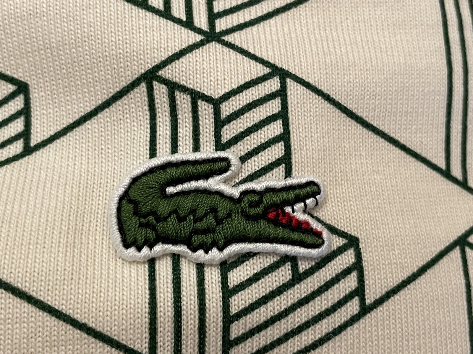 Lacoste Live Monogram Shirt Men's Sz XL | eBay