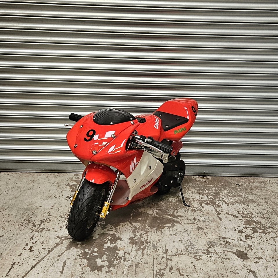 350W 24Volt 12ah Electric Mini Moto Racing Bike Red Ariabikes.com ...