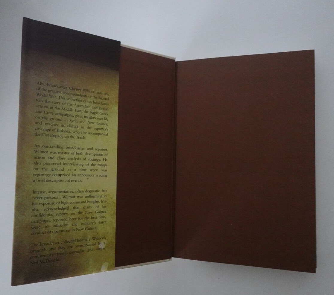 Chester Wilmot Reports SIGNED by Neil McDonald (Hardcover, 2004) | eBay ...