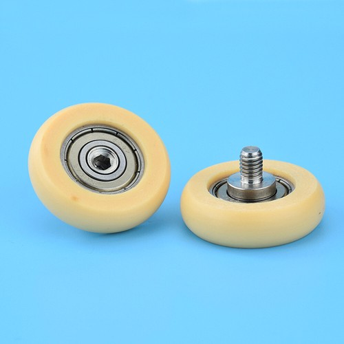 Rowing machine seat wheel Nylon roller wheel with bearing 8x36x10mm ...