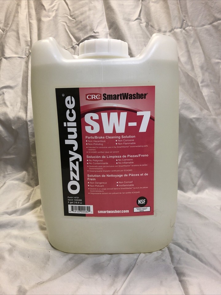 CRC OzzyJuice 14721 SW7 Parts/Brake Cleaning Solution, 5 Gal. 14721 | eBay