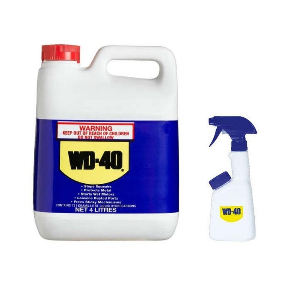 WD-40 Multi Purpose Lubricant 4L w/ Sprayer 62108 | eBay