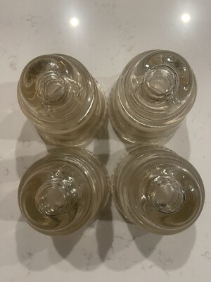 Hemingray-42 Glass Insulators x4 #847IHC | eBay