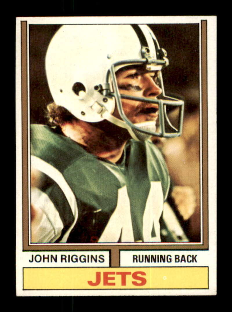 1974 Topps #280 John Riggins EXMT/EXMT+ NY Jets 561355 | eBay