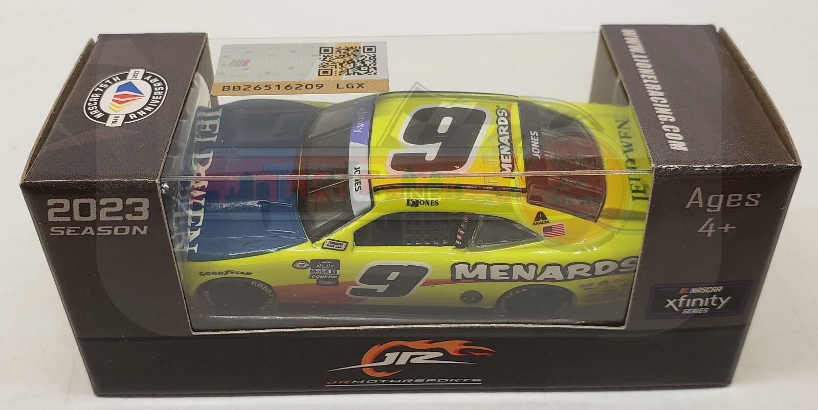 Brandon Jones 2023 Lionel #9 Menard's Xfinity Chevy Camaro 1/64 | eBay