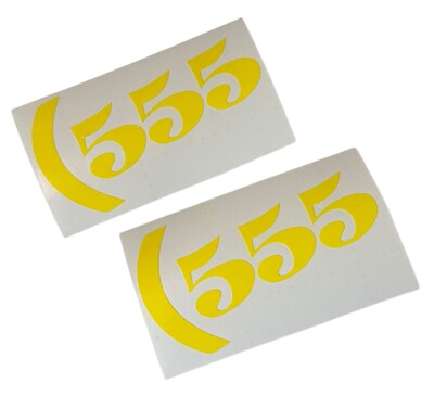 Subaru 555 STICKERS X2 100mm DECALS FOR WRX WRC STI PRODRIVE A IMPREZA ...