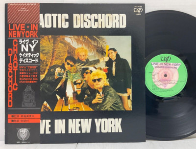Chaotic Dischord – Live In New York LP 1985 Japan Vap Punk Disorder ...