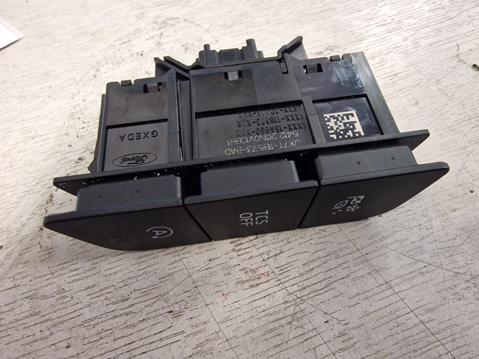 Ford Focus Stop Start Traction Control OFF Drive Mode Button Console ...