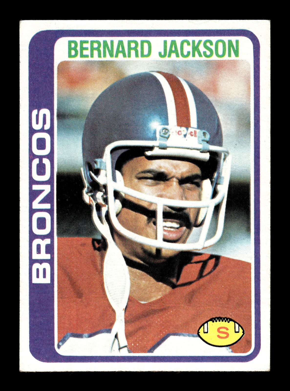 1978 Topps Football #363 Bernard Jackson Denver Broncos | eBay
