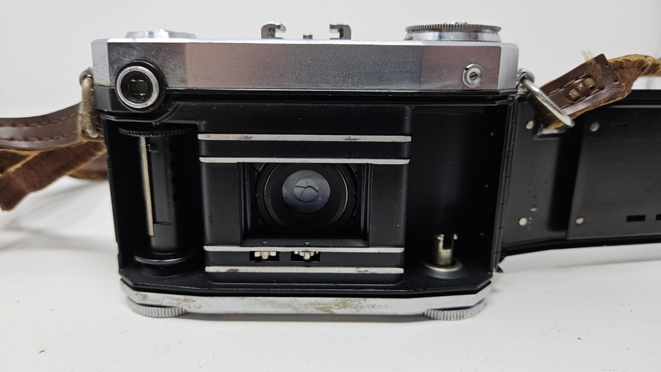 Zeiss Ikon Contessa 35 35/45mm Camera W/ Case & Strap Made In Germany ...