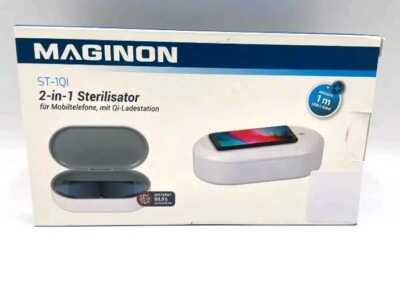 2 In 1 Sterilisator ST-1QI für Handy, Schlüssel etc. mit Qi ...