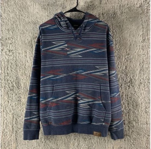 Ariat Hoodie Chimayo Medium Blue Aztec Western Pullover All Over Print ...