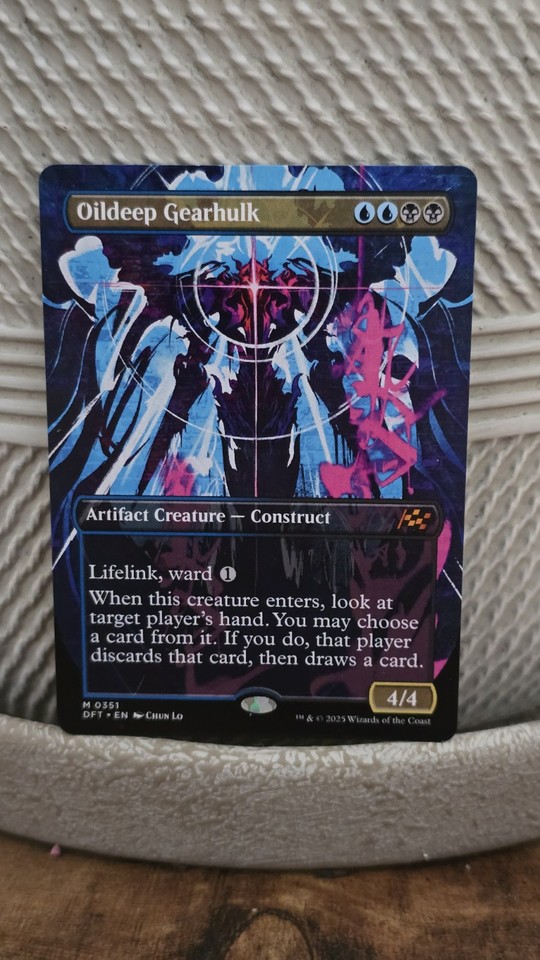 [NM] Borderless Oildeep Gearhulk MTG Aetherdrift M 0351 | eBay