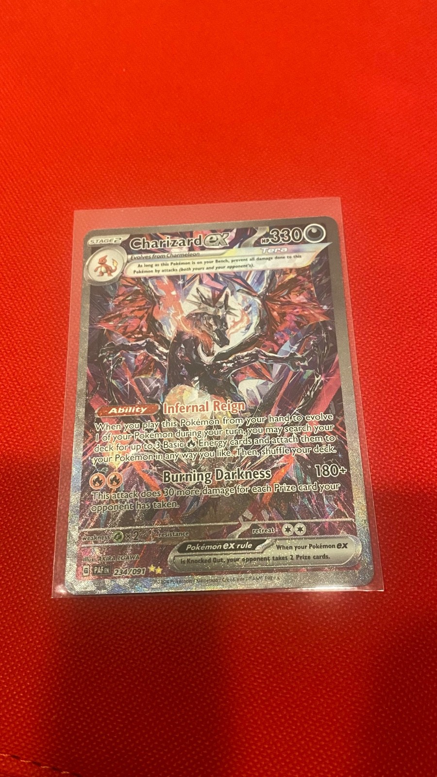 Charizard ex 2024 Scarlet & Violet: Paldean Fates #234/091 Special ...