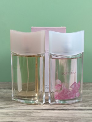 x2 Avon Soft Musk Women's Perfume Eau De Toilette Spray 50ml Full Size ...