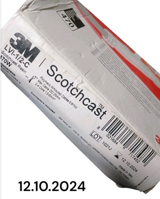 3M Scotchcast Resin Splicing Kit 2-4 Core 1.5-6mm Connectors Included ...