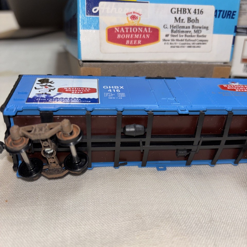 Ho Scale Beer Reefer Cars Set Of 4 As Seen In Pictures | eBay