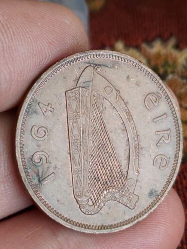Ireland 1d Penny 1964 Bronze Coin - Hen and Chicks Kayihan coins T117 ...
