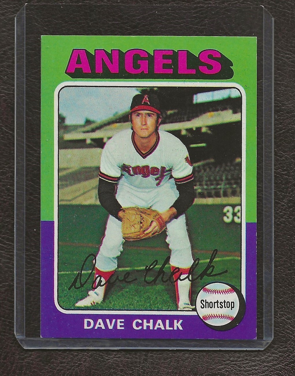 1975 Topps Baseball #64 Dave Chalk, California Angels, NM-MT, Centered ...