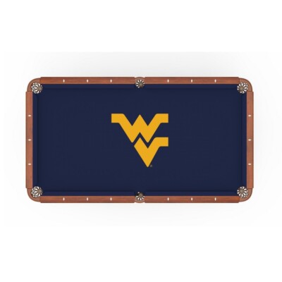 NCAA - West Virginia Pool Table Cloth College Team Logo | eBay