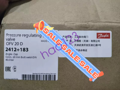 NEW Danfoss Industrial refrigeration overflow valve OFV 20 D 2412+183 ...