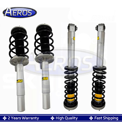 4x Front Rear Shock Struts Assys w/o EDC For BMW E65 E66 745Li 750i ...