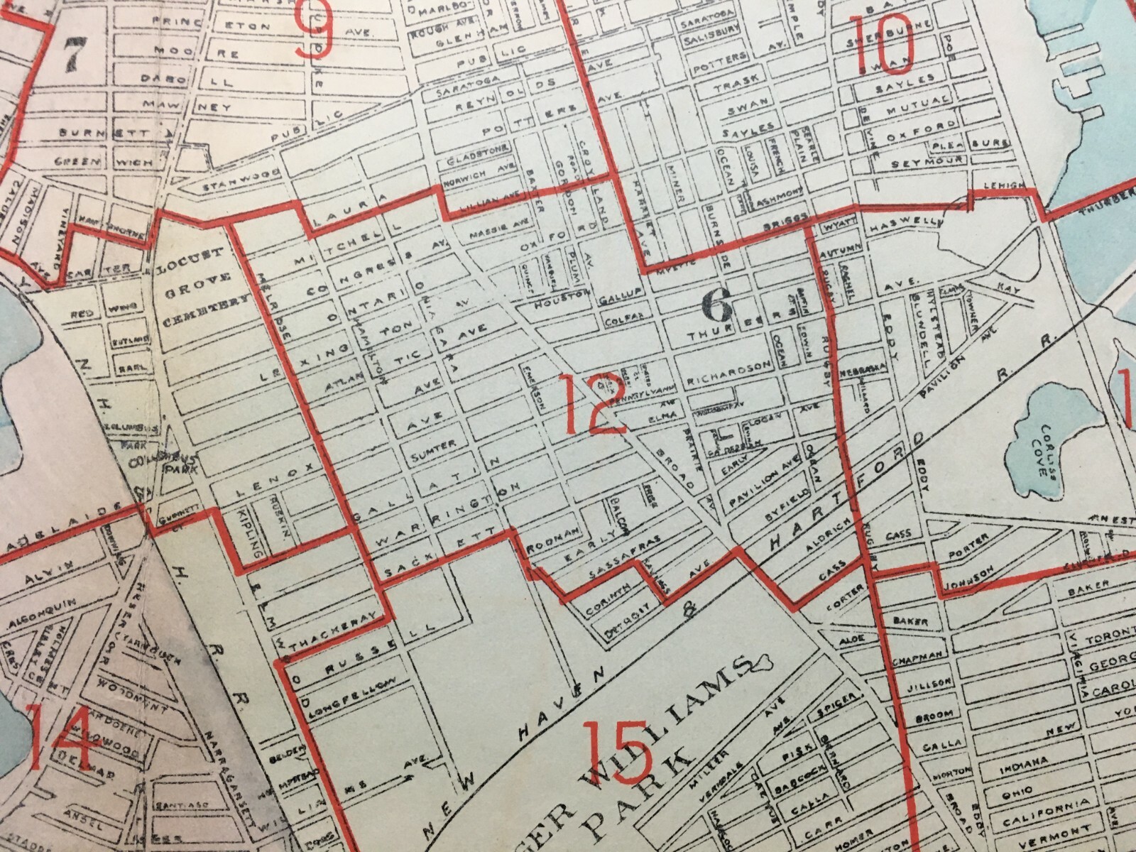 1926 PROVIDENCE RHODE ISLAND G.M. HOPKINS INDEX PAGE PLAT ATLAS MAP | eBay