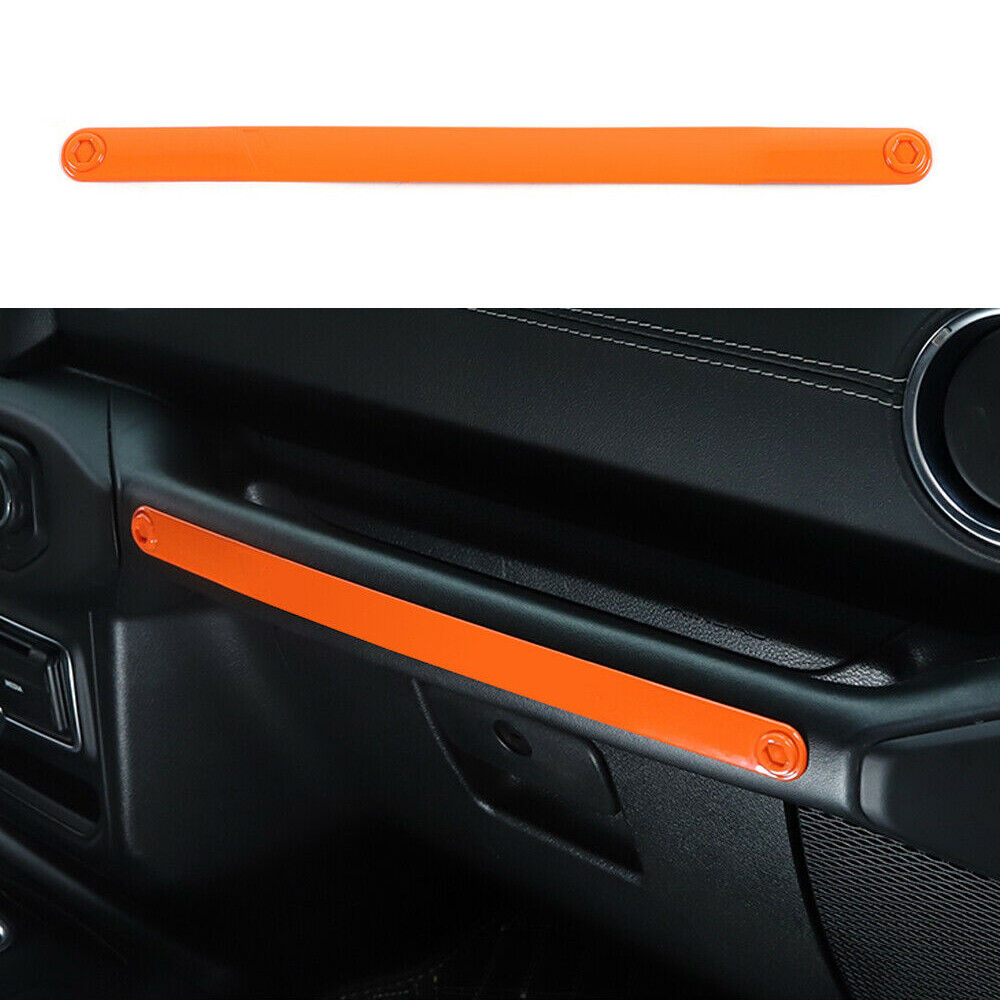 Co-Pilot Handle Grab Trim Dashboard Strip For Jeep Gladiator JT JL 2018 ...