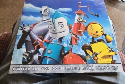 Robots Limited Edition Collectible Lithograph 1 of 50000 | eBay