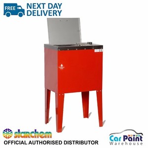 Twin Spray Gun Cleaning Machine Air Operated Gun Wash 2 Gun Solvent ...