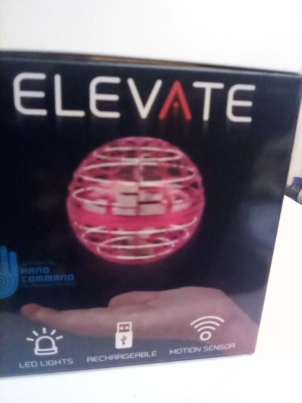 NEW HAND CONTROLLED Flying Spinner, Fly Orb, Fidget Spinner, Hover Ball ...