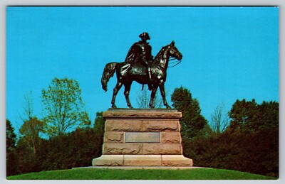 Major General Anthony Wayne Statue, Valley Forge PA Postcard | eBay