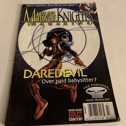 MARVEL KNIGHTS MAGAZINE #3 DAREDEVIL *2001* FN MAGAZINE | eBay