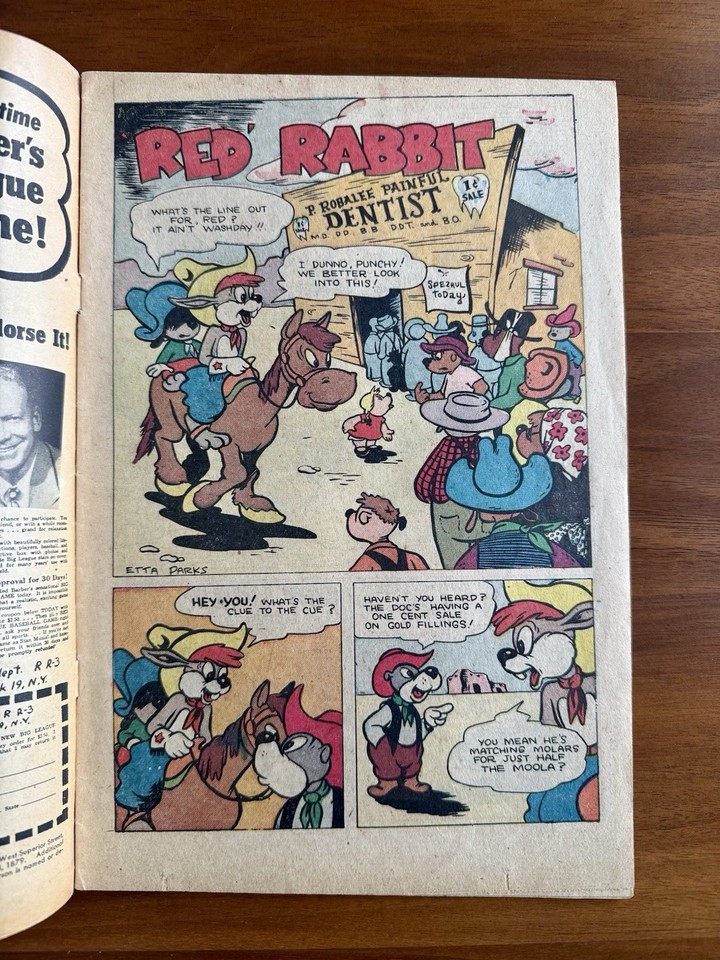 Red Rabbit Comics #20 (Dearfield 1951) VG- 3.5 Golden Age | eBay