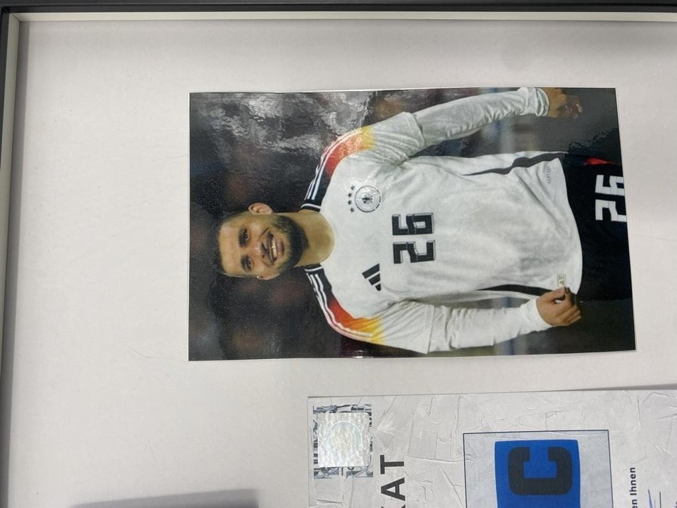 Captain's Armband Deniz Undav Signed In Frame Germany Football ...