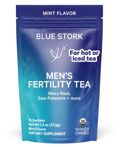 Blue Stork Men's Fertility Tea Organic Fertility Supplements for Men ...