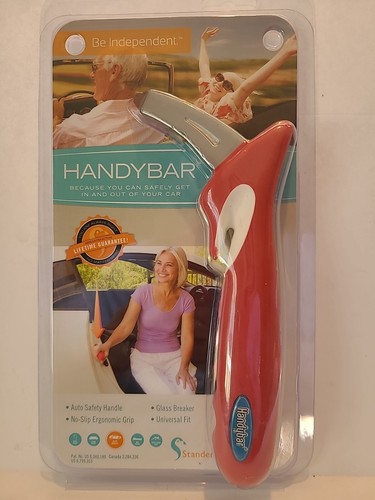HandyBar Car Handle Safety Support Seatbelt Cutter Window Breaker Bar Mobility | eBay